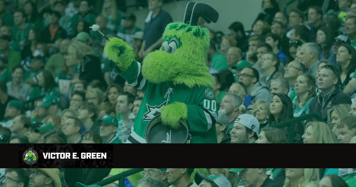 NHL | Dallas Stars | Victor E. Green – MascotLink