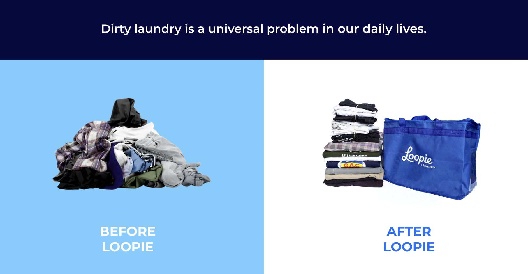 Loopie: Lyft for laundry! (Wash & fold delivery mobile app marketplace ...