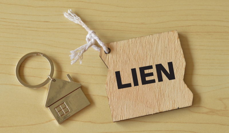 What is a lien on a property?