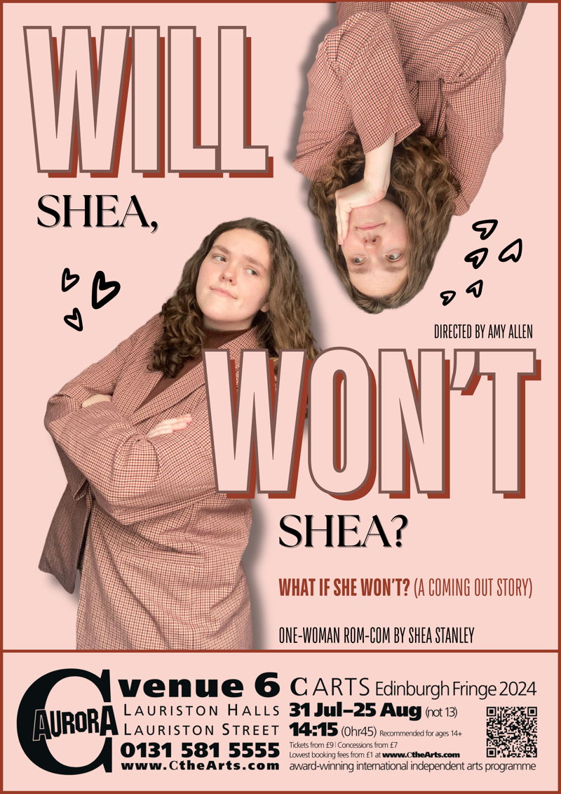 Will Shea, Won't Shea? - Comedy Poster Awards 2024