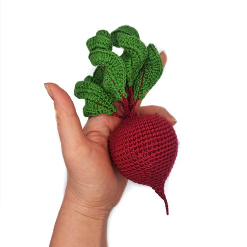 Easy BEETROOT Crochet Pattern PDF - Amigurumi Food Crochet Play Food ...