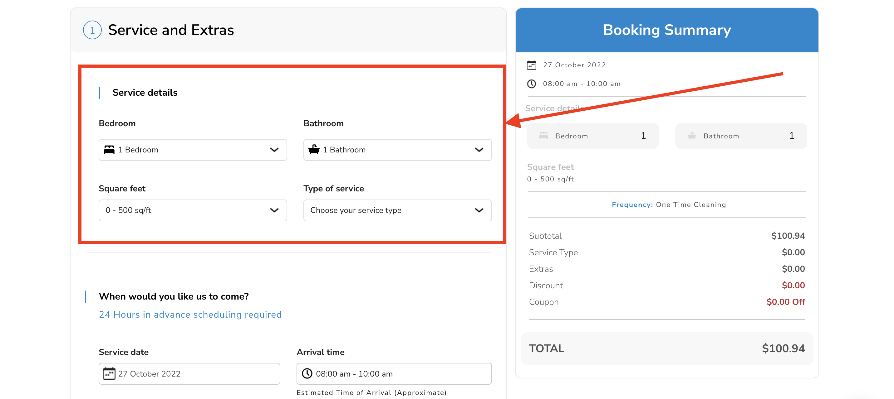 How to install our calculator & checkout page (booking form)