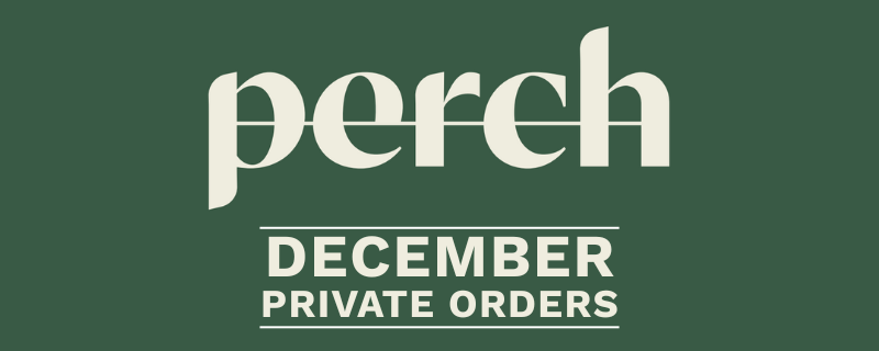 Perch December Store | Menu