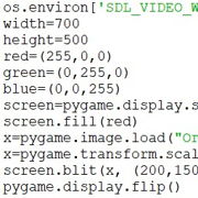 тест по теме "Библиотека Pygame_Создание фона окна" — Шаг 5 — Stepik