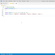 Деструктуризация массивов — Шаг 1 — Stepik