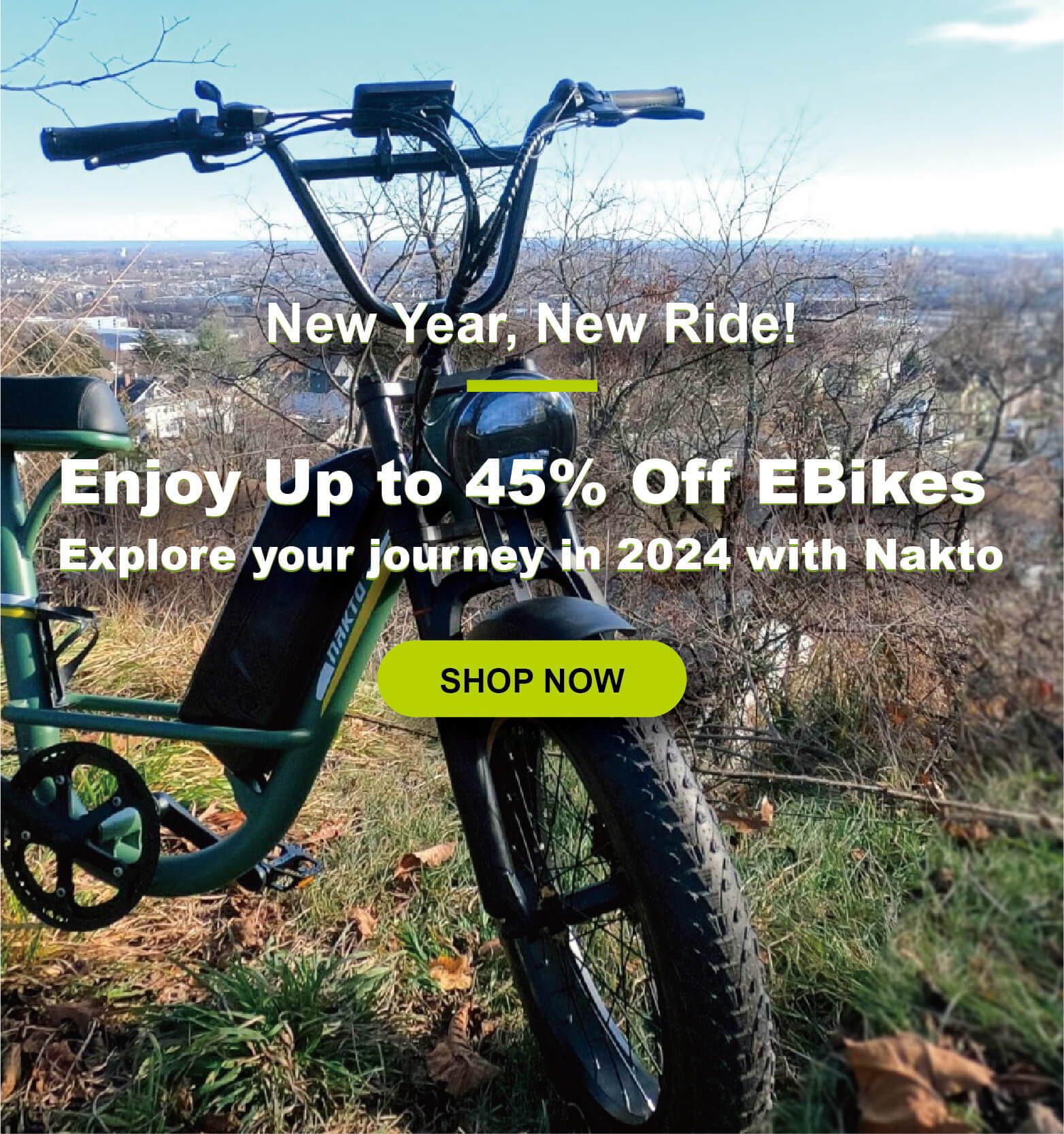 Electric Eike & Ebike for Sale & Electric Bicycle - Nakto