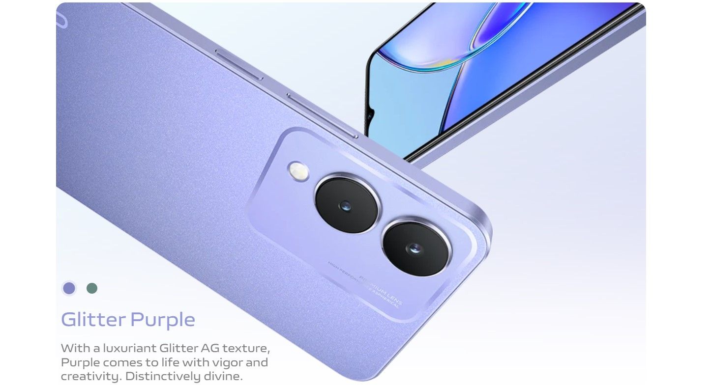 Vivo Y17s Glitter Purple 128GB Dual SIM - Bradlows