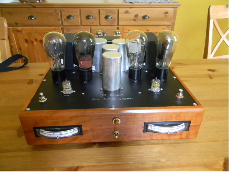 PUSH PULL #47 DIRECTLY HEATED PENTODE AMP For Sale | Audiogon