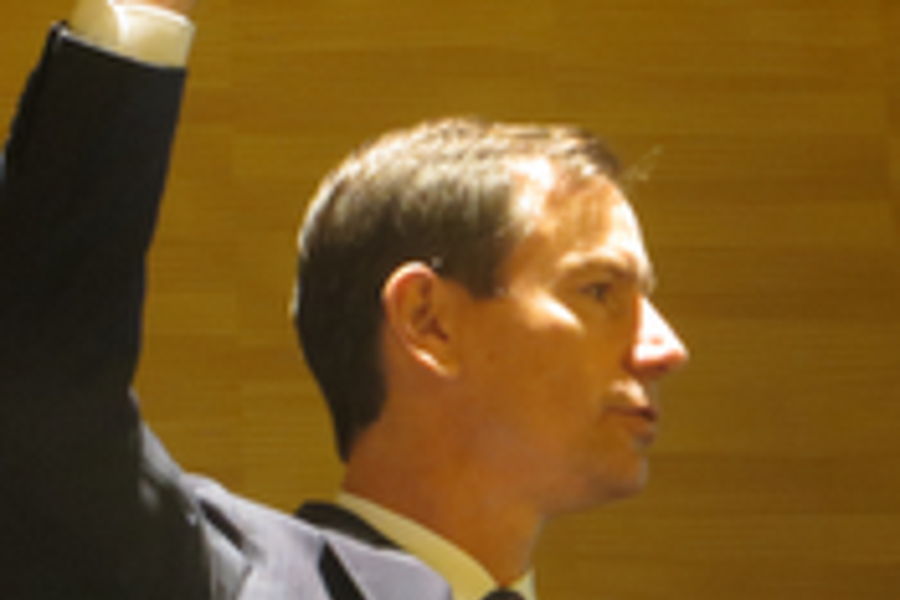 Charles Goldman makes a green investment that involves black and white ...