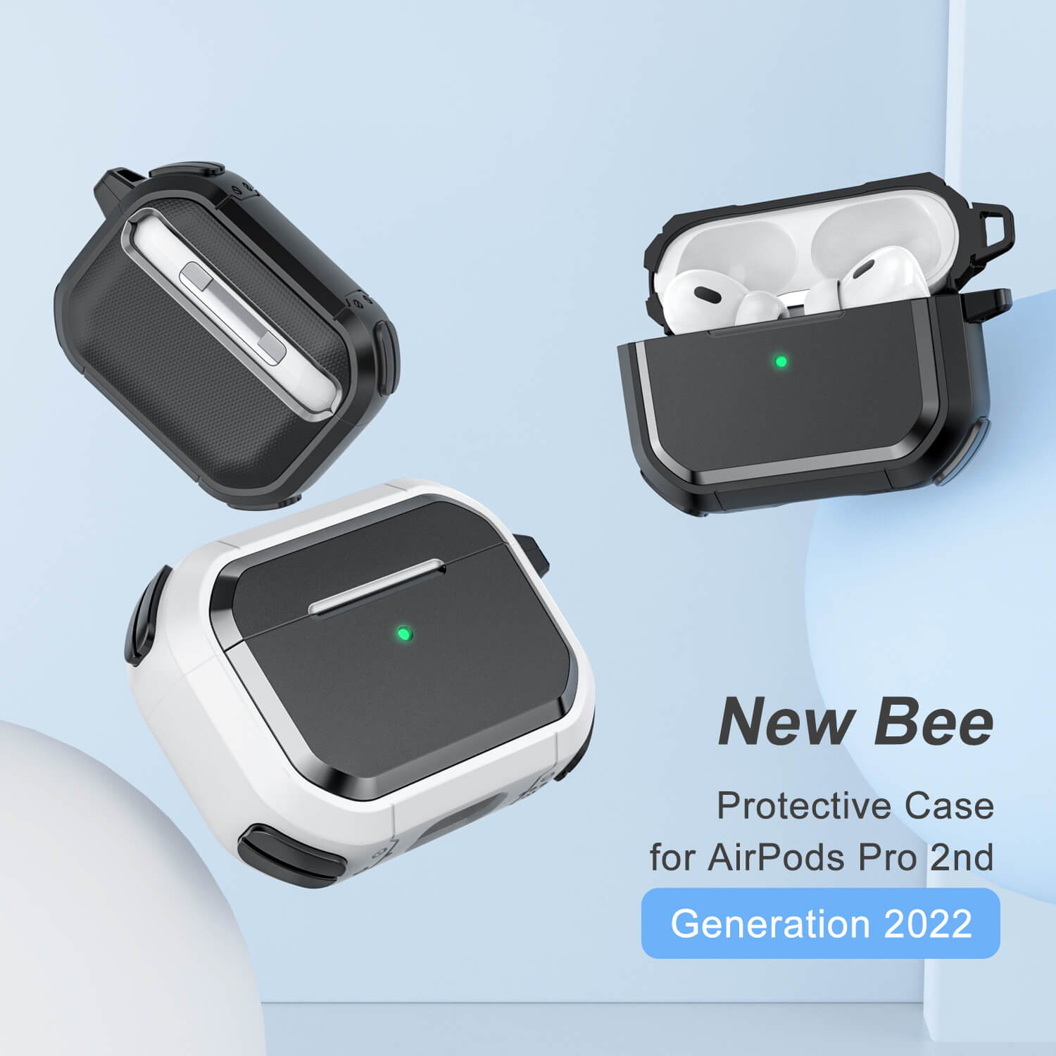 1. Perfect fit for Airpods Pro 2nd generation, without affecting ...