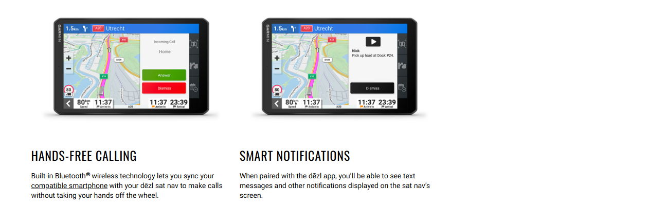 Garmin Dēzl LGV 810