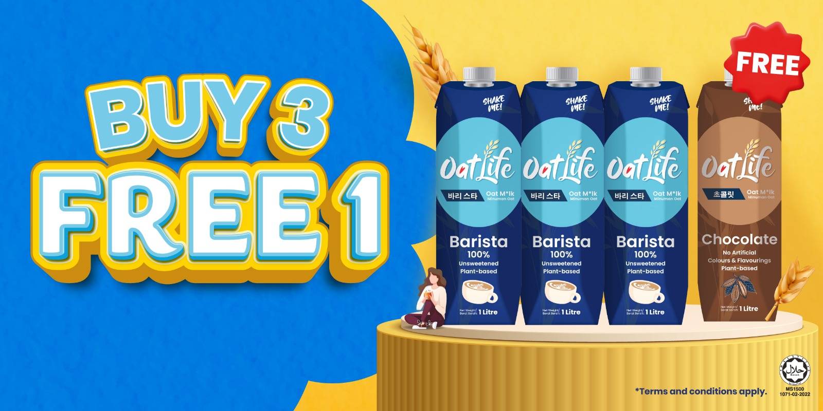 OatLife: Healthy and delicious oat milk