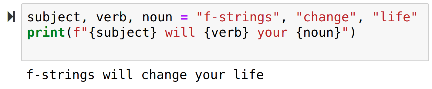 Why Is There An F Before This String An Introduction To F strings And 