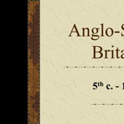 Lecture 5: Anglo-Saxon Britain — Шаг 1 — Stepik