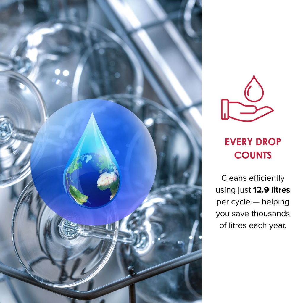 Defy 13 Place Dishwasher White DDW240 - Incredible
