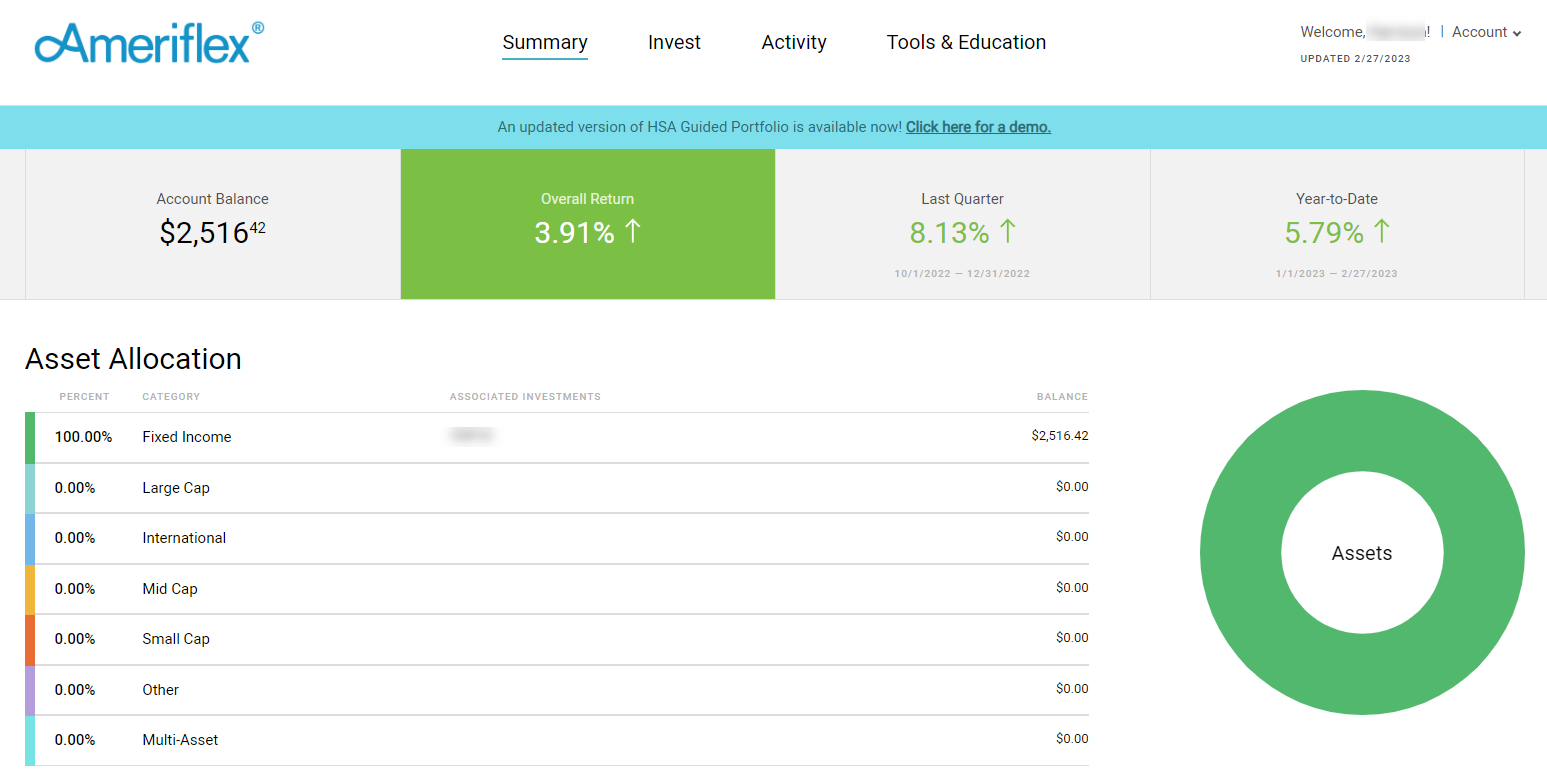 Make changes to your investment account