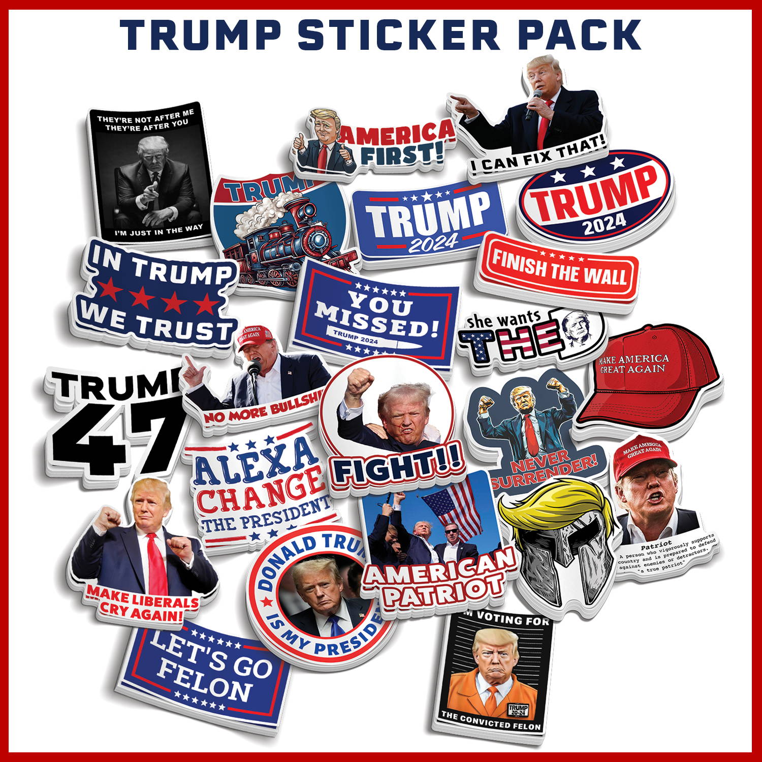 TRUMP STICKERS