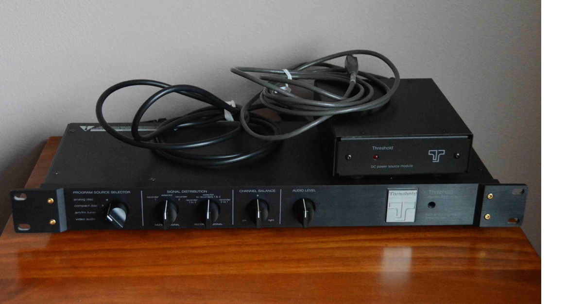 Threshold FET Nine phono/pre-amp combo For Sale | Audiogon