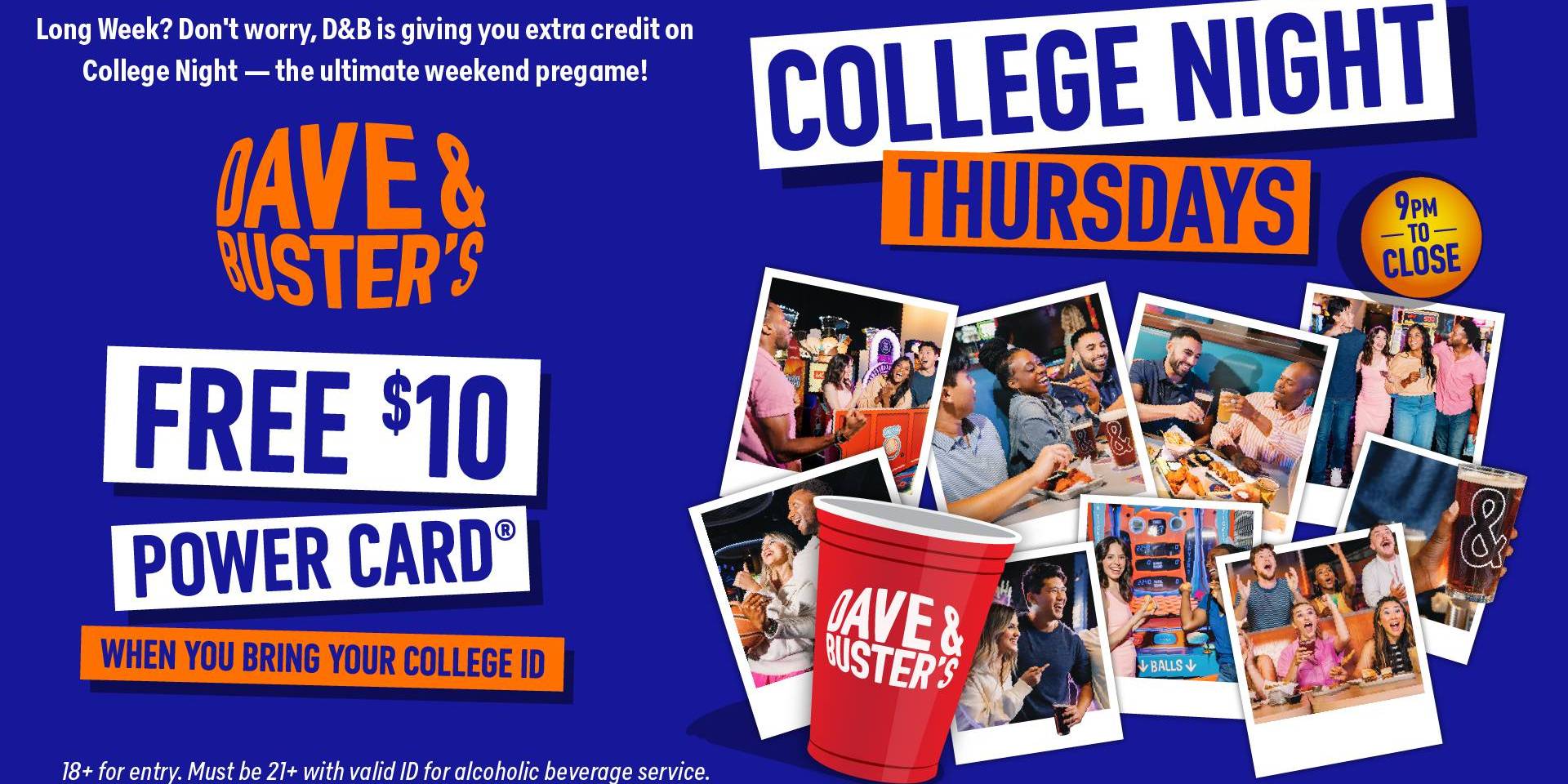 College Night Flyer