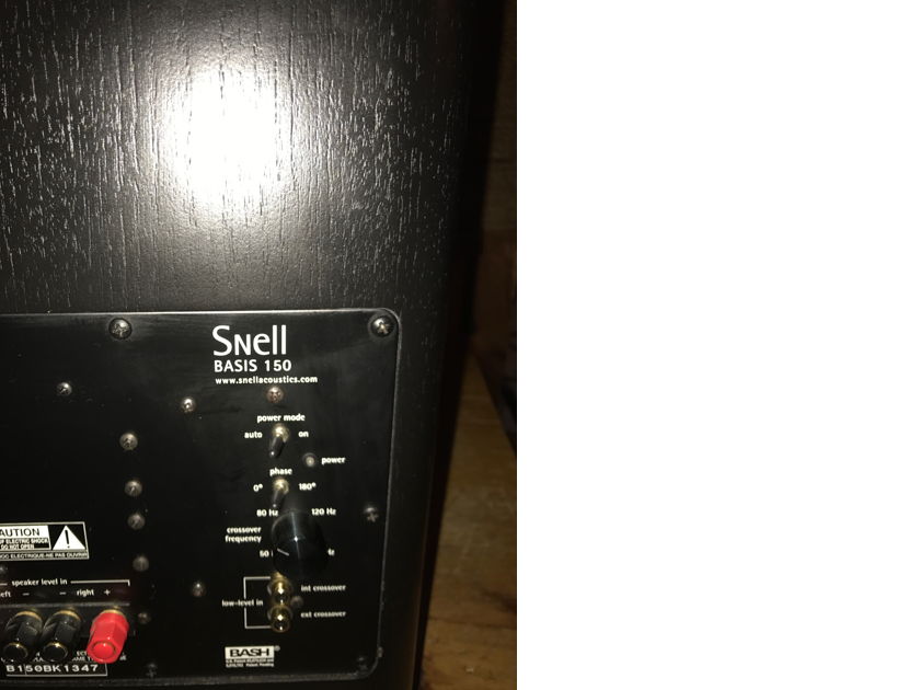 Snell Basis 150 Audiophile grade super sub! For Sale | Audiogon