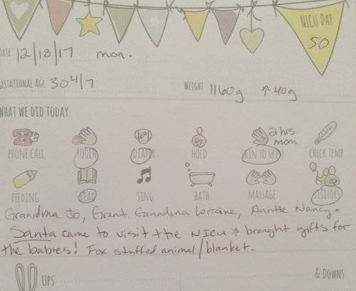 How Our NICU Journey Journal Helped One Strong Preemie and her Parents ...