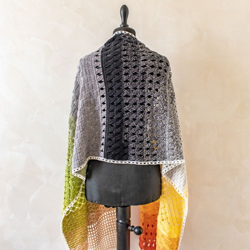 Rapunzel Shawl crochet pattern