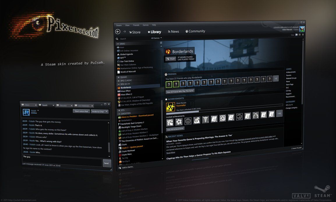 17 Best Steam skins as of 2022 - Slant