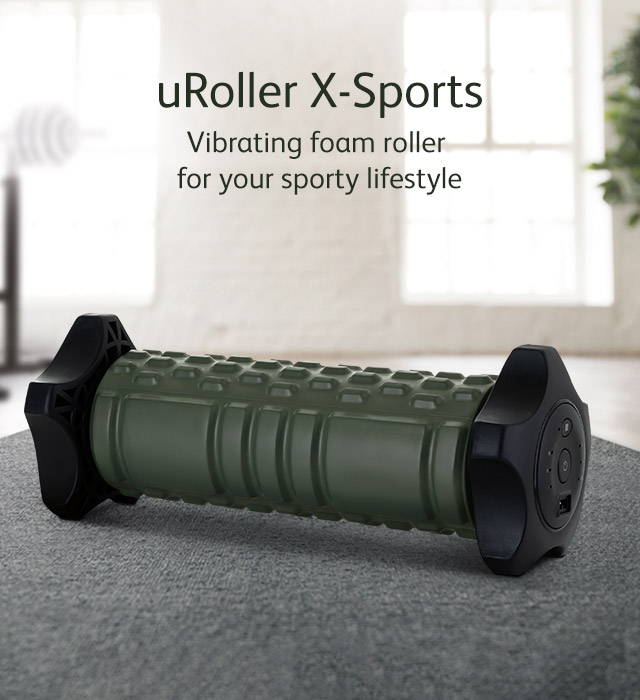 uRoller X-Sports Vibrating Foam Roller