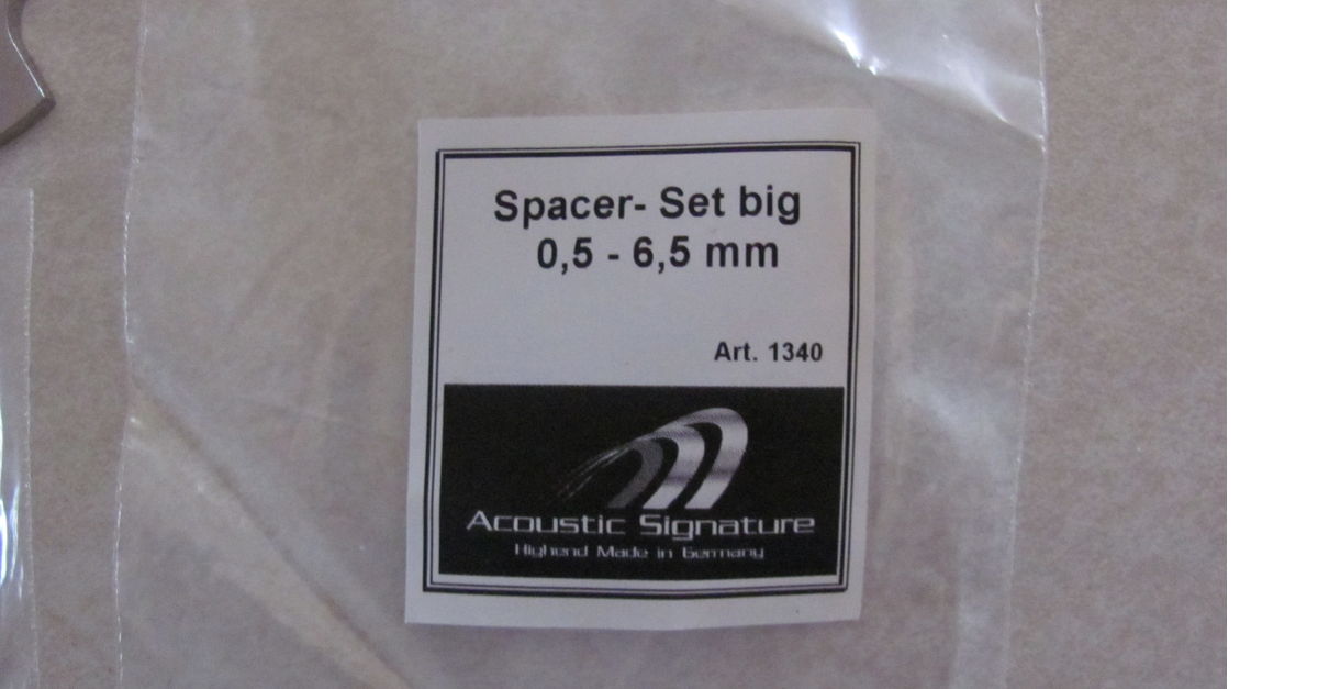 Acoustic Signature Spacer Set for Rega 3 P... For Sale | Audiogon