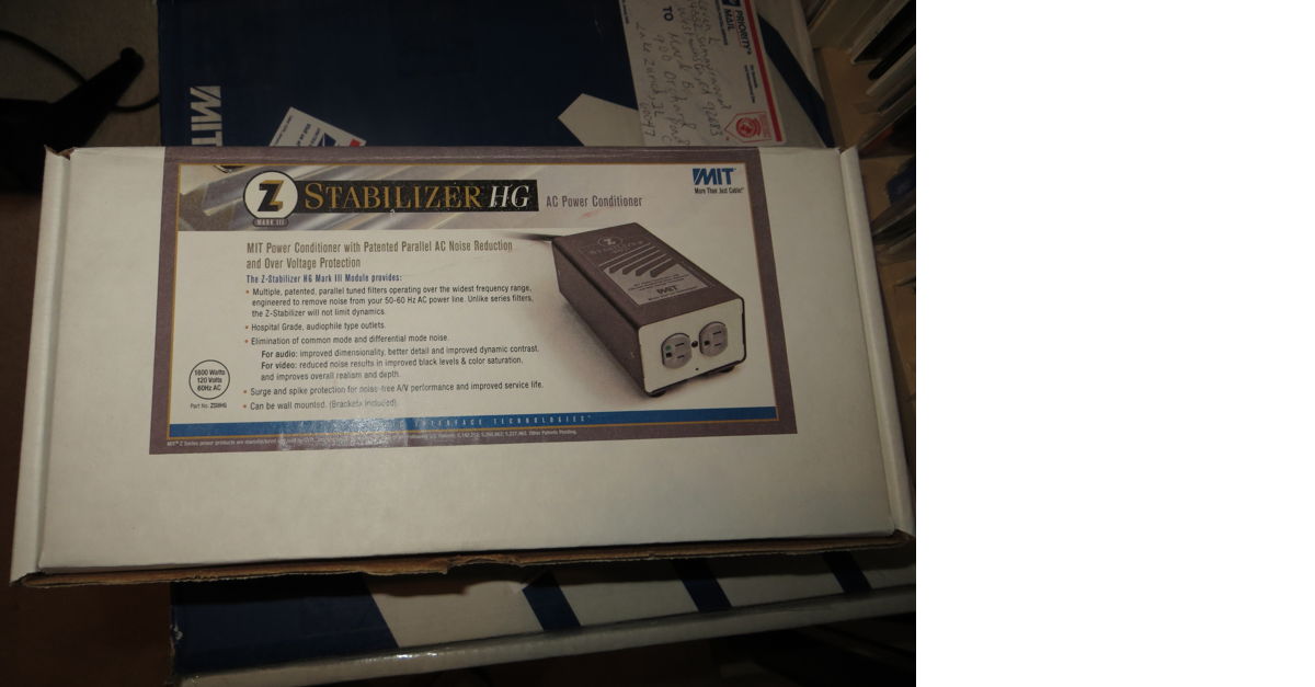 MIT Z Stabilizer III HG AC power Condition... For Sale | Audiogon