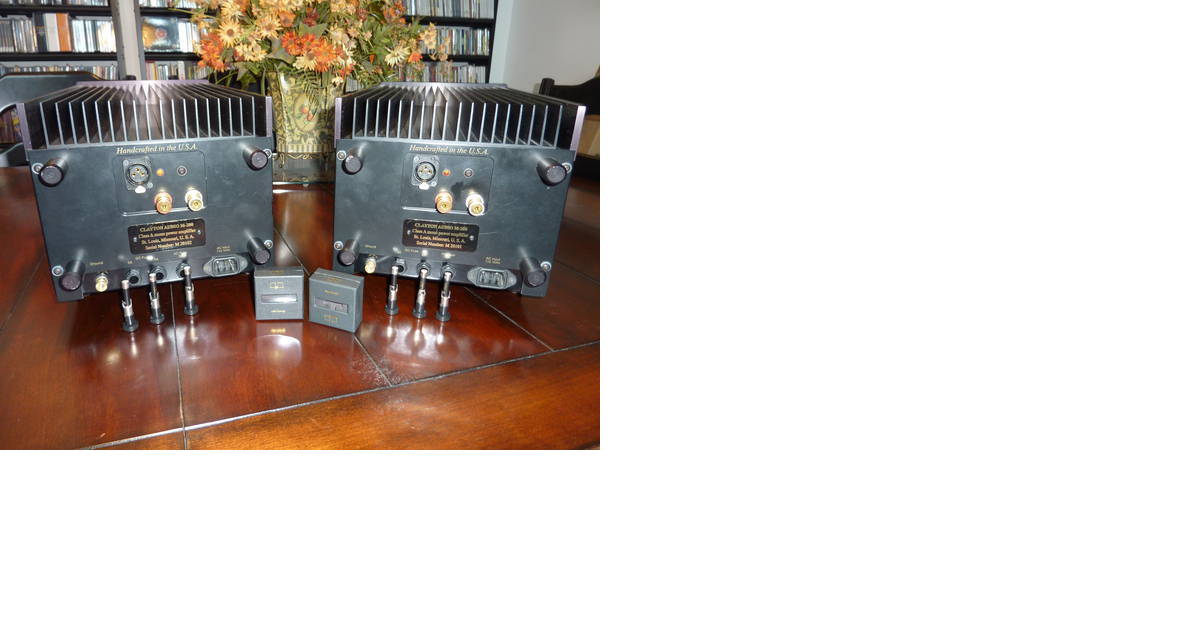 Clayton Audio M200 Class A Mono blocks For Sale | Audiogon