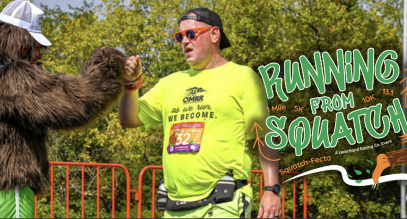Running from Squatch | Sep 20 | Fellows Lake | 417 Magazine