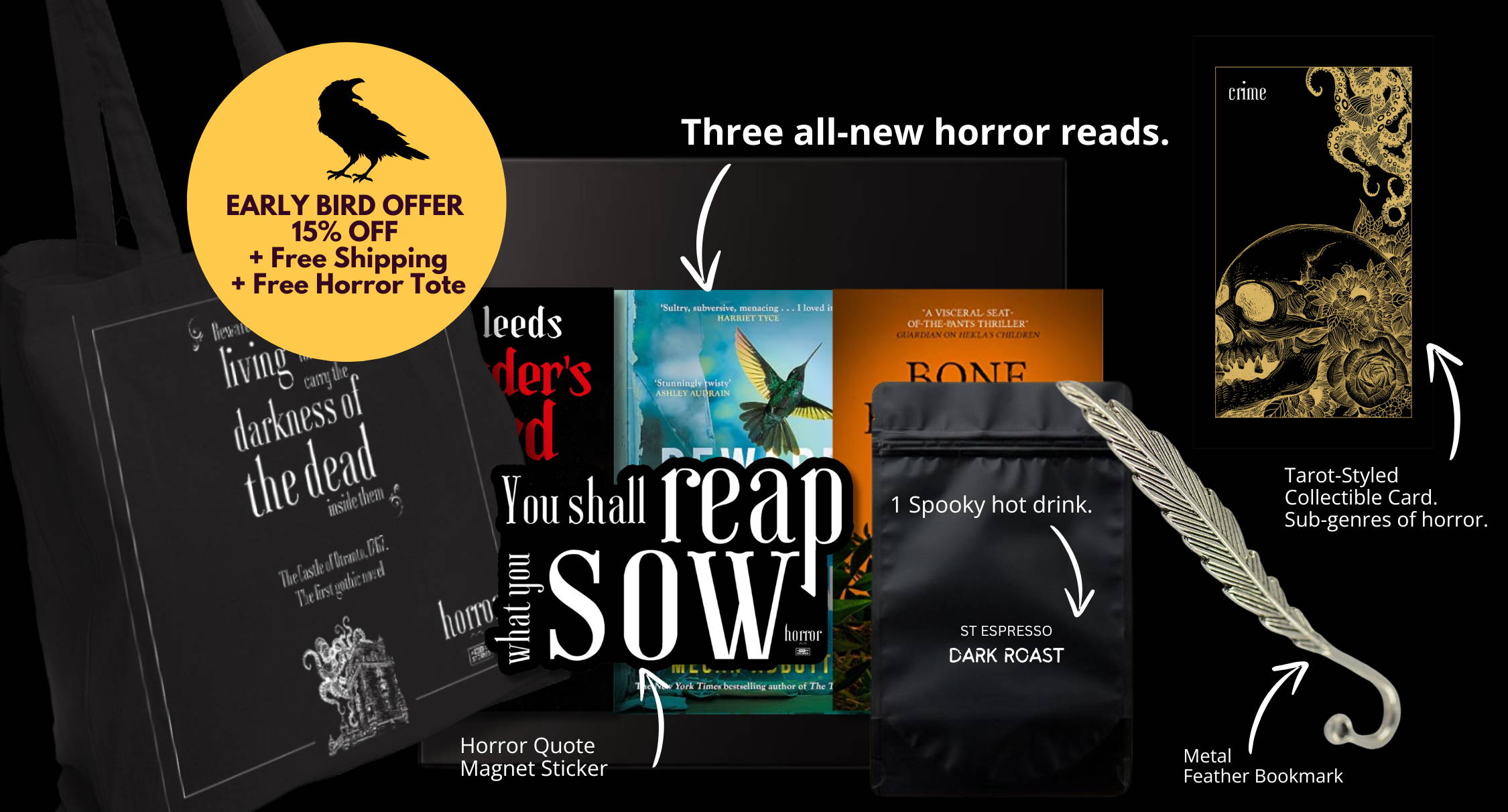 Horror Book Subscription Club - A Box of Stories