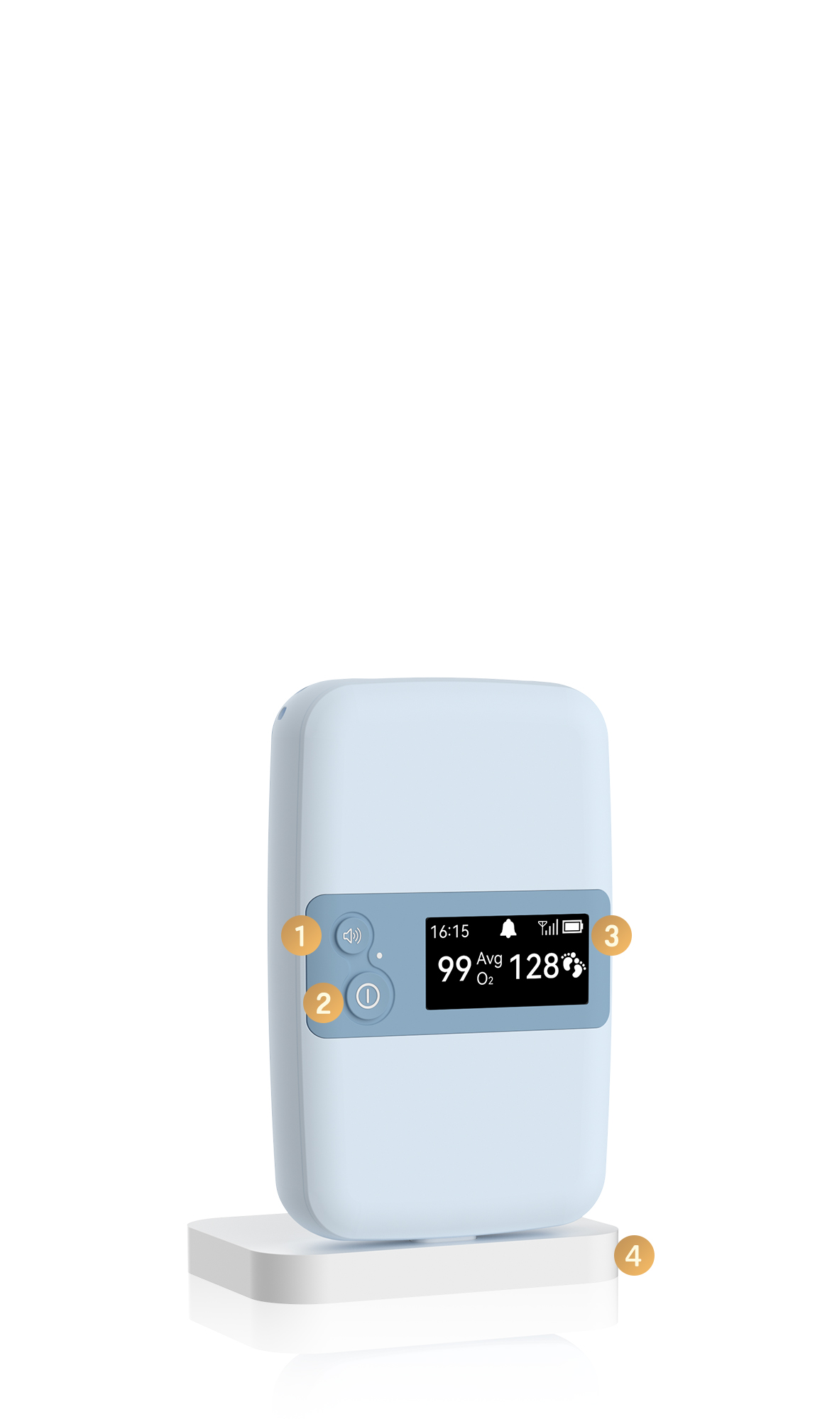 Babytone Smart Newborn Pulse Oximeter for Home Use