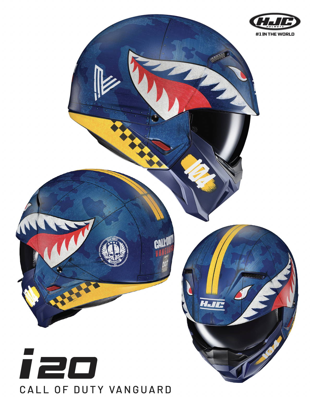 i20 CALL OF DUTY VANGUARD GRAPHIC – HJC HELMETS EUROPE