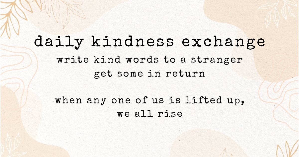 daily kindness exchange