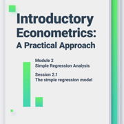 The simple regression model — Шаг 1 — Stepik
