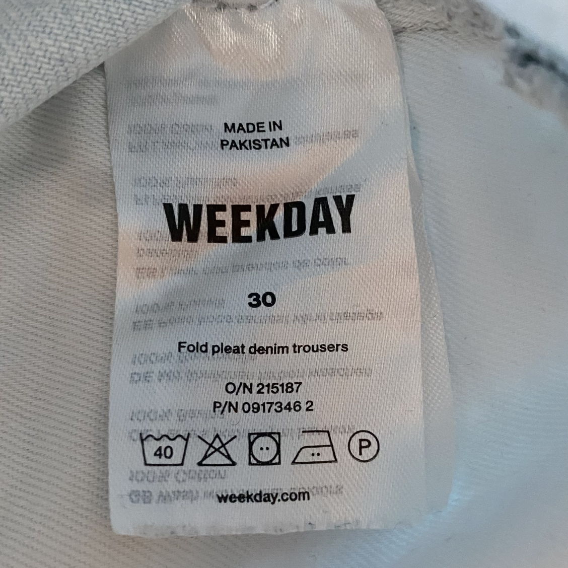 Weekday jeans - 23,00 CHF | Acheter sur marko