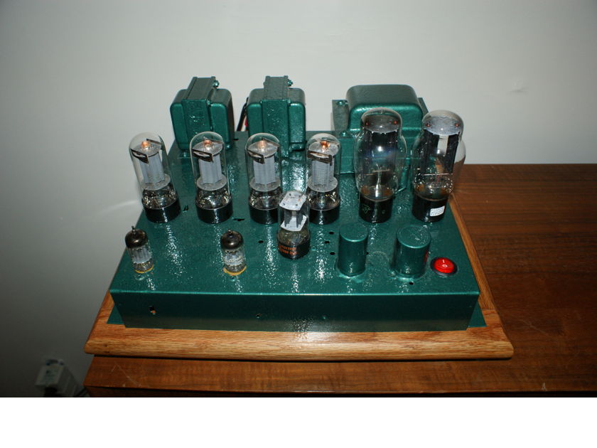 Tube Amplifier 6L6/6n3c/EL34 Built on Magnavox Chassis JWN Stereo Circuit Handcrafted with ...