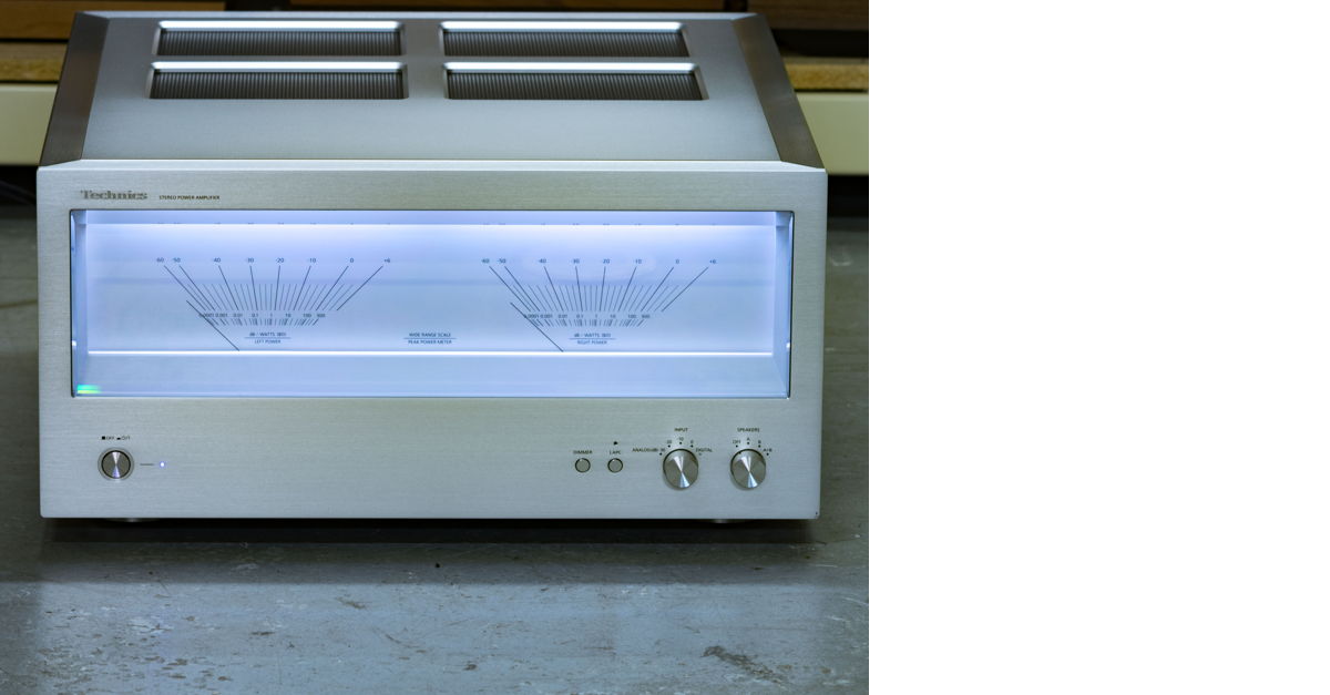 Technics SE-R1 Power Amplifier For Sale | Audiogon