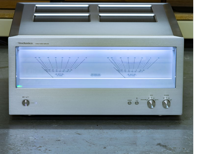 Technics SE-R1 Power Amplifier For Sale | Audiogon