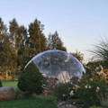 GeoDomeX Clear DIY Self Build Outdoor Geodesic Dome Room Garden Igloo ...