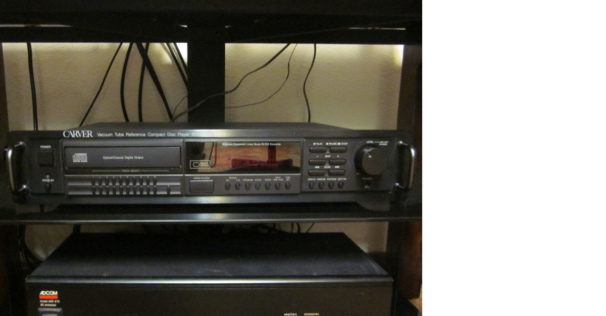 Carver SD/A-490t Vacuum Tube CD Player For Sale | Audiogon