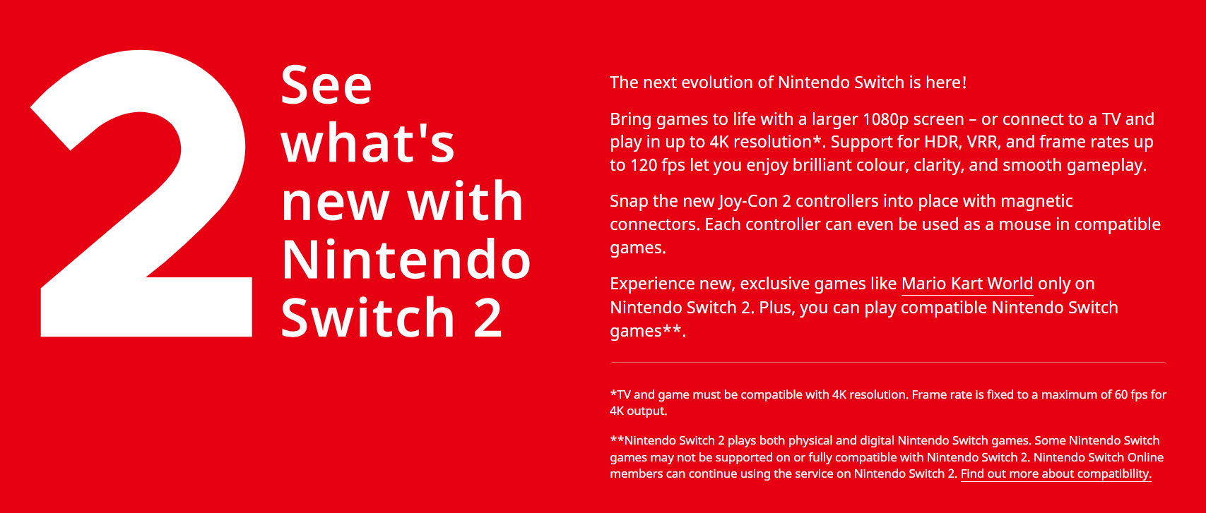 Nintendo Switch 2 Console