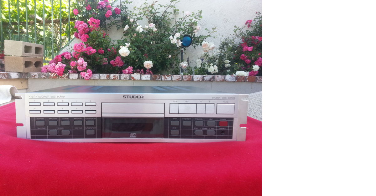 STUDER COMPACT DISC PLAYER A727 For Sale | Audiogon