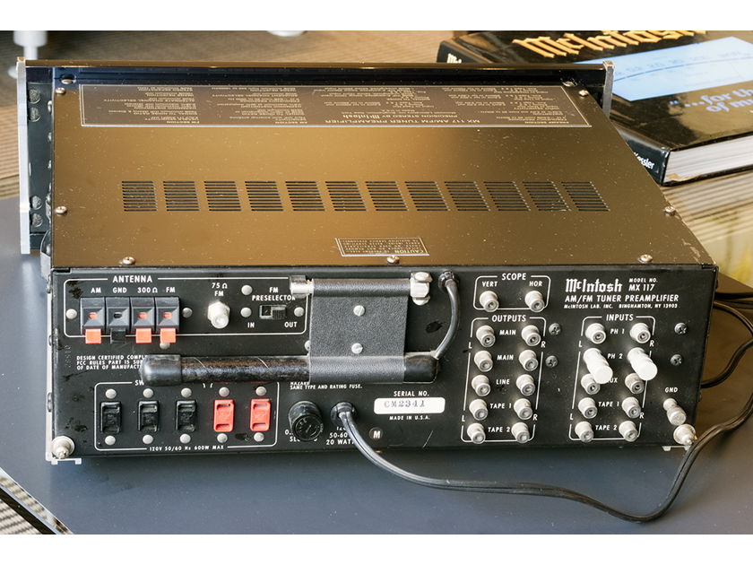McIntosh MX-117 Classic Tuner\Preamplifier | Solid state | Audiogon