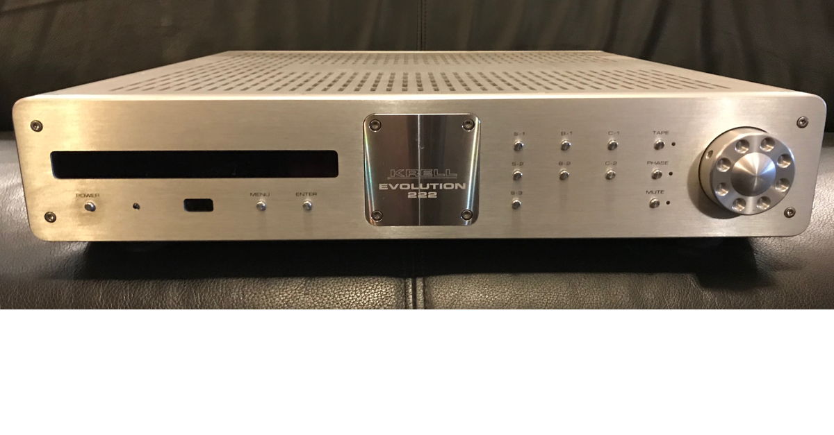 KRELL Evolution 222 Line Stage Pre-amp For Sale | Audiogon