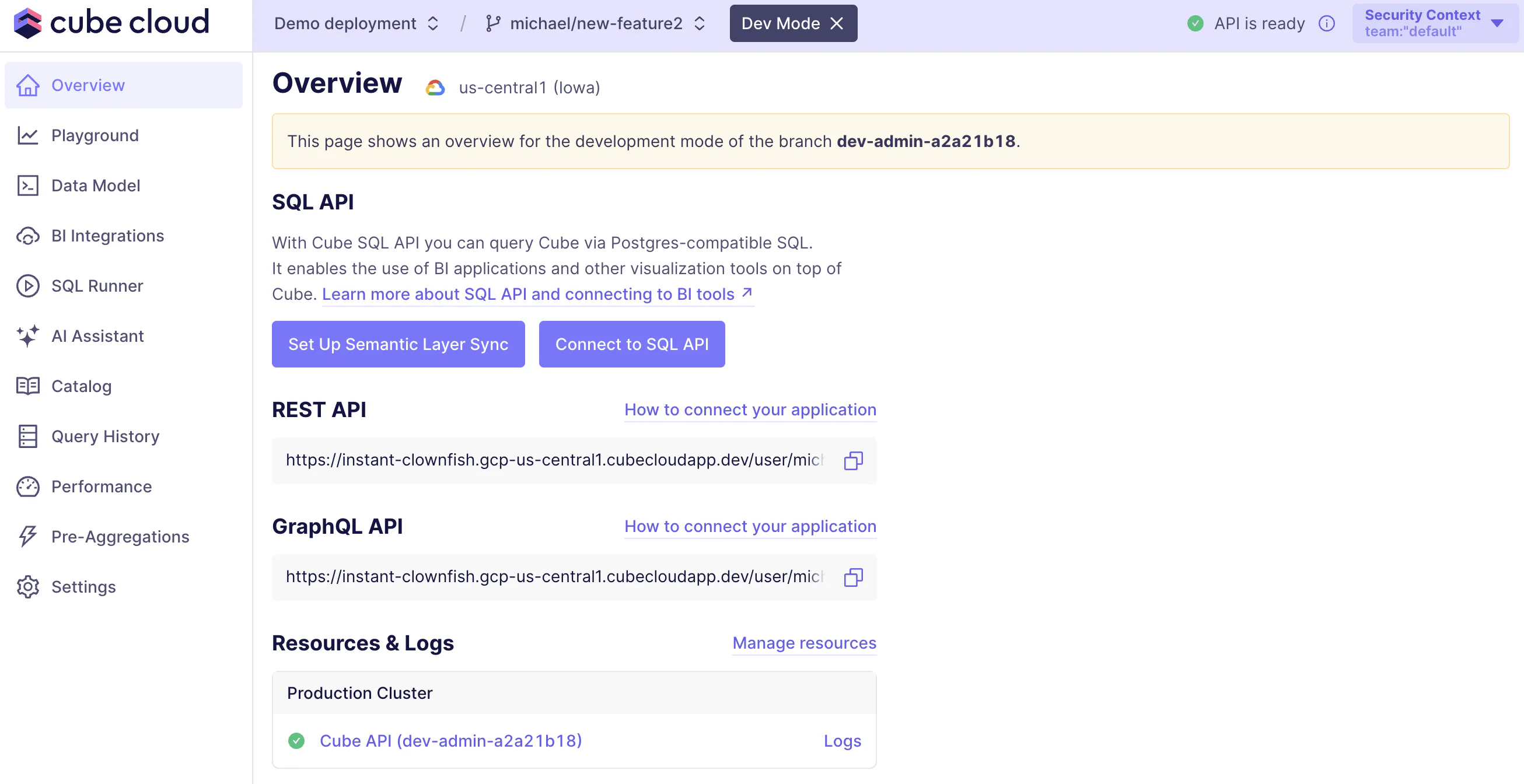 Environments | Cube Docs Environments | Cube Docs