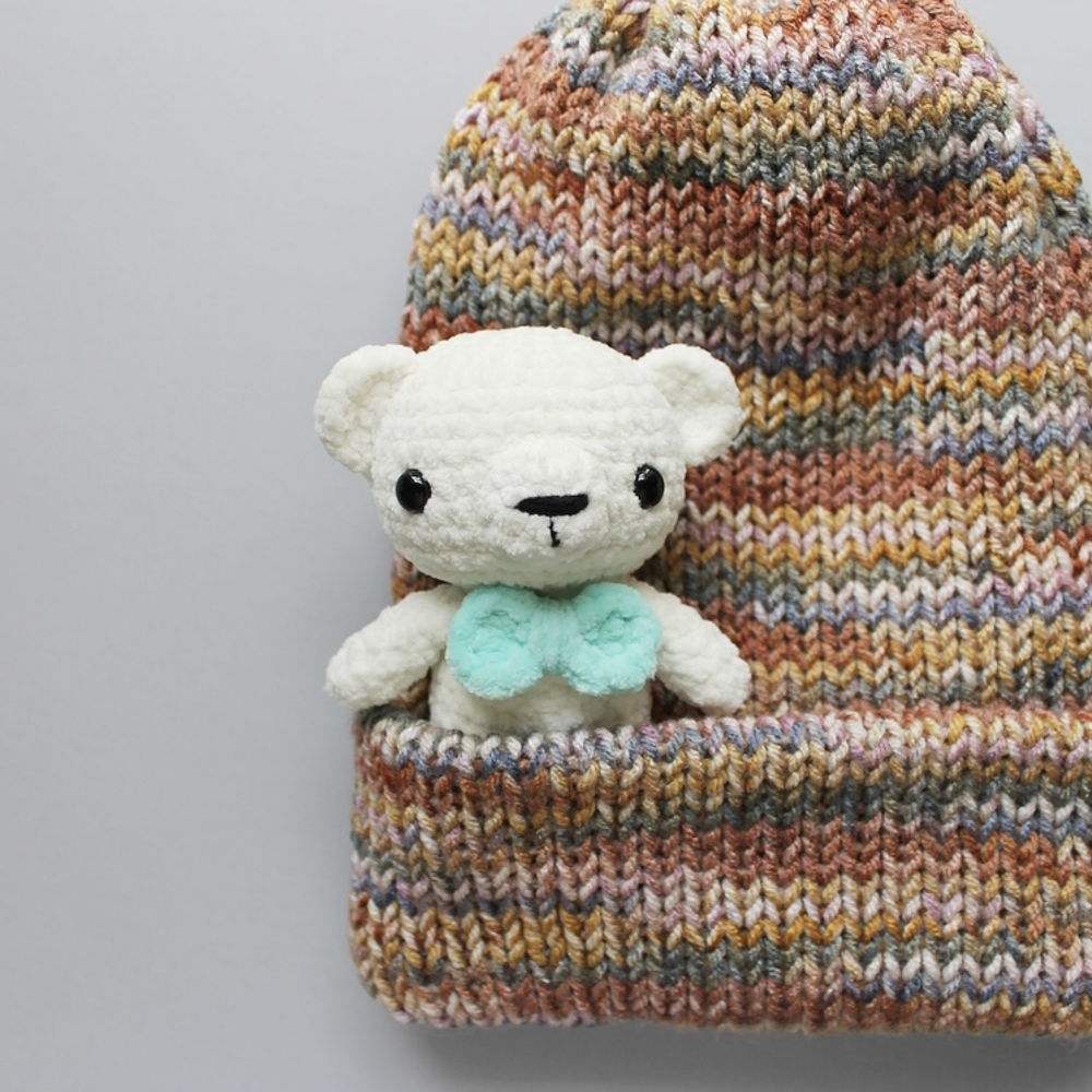 Pedro the Polar Bear crochet pattern