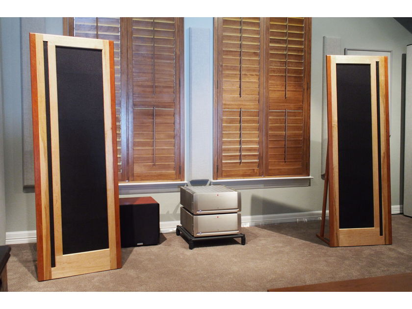 Magnepan 3.6R Custom Cherry & Maple Frames Custom Crossovers - The Best ...